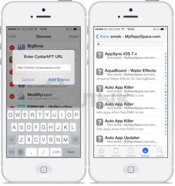 AppSync для iOS 7 - твик для установки платных приложений бесплатно ...
